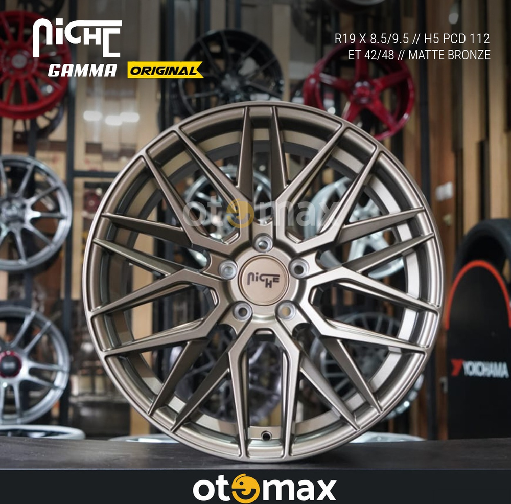 Velg Mobil Niche Gamma Original Ring 19 L8,5/9,5 Matte Bronze | Otomax ...
