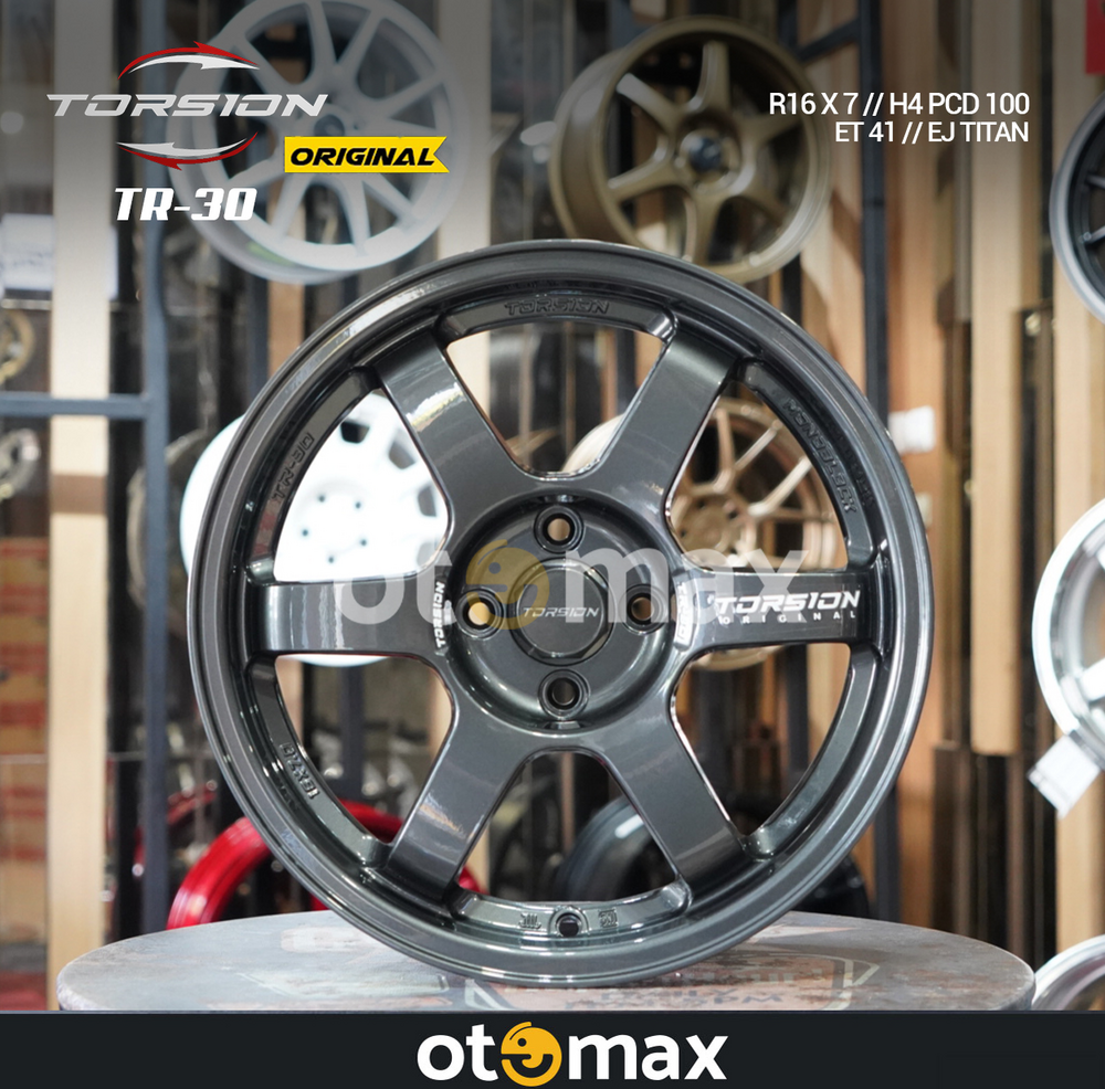 Velg Mobil Torsion TR30 Ring 16 EJ Titan | Otomax Store – Otomax Store ...