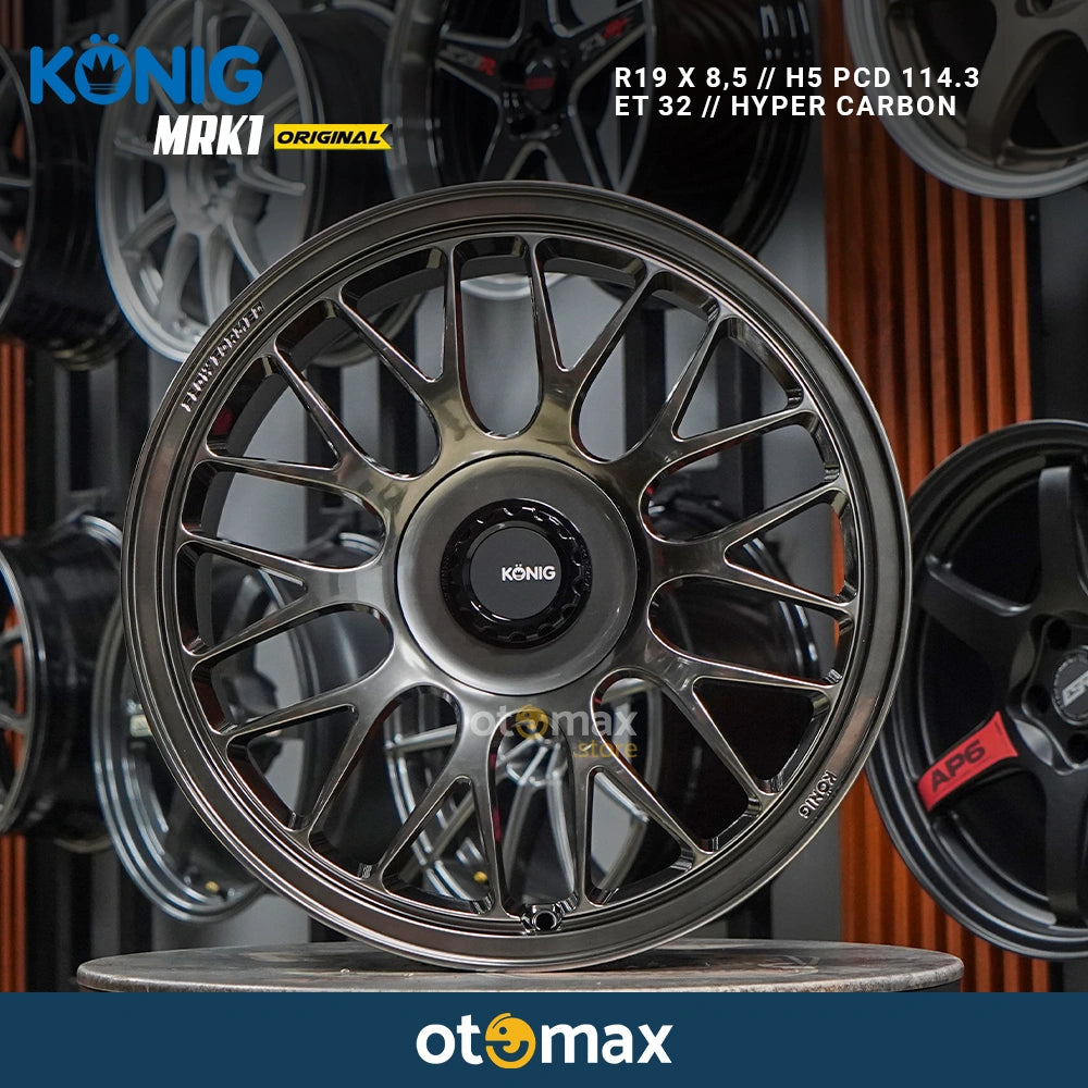 Velg Mobil Konig MRK1 Original Ring 19 ET32 Hyper Carbon – Otomax Store ...