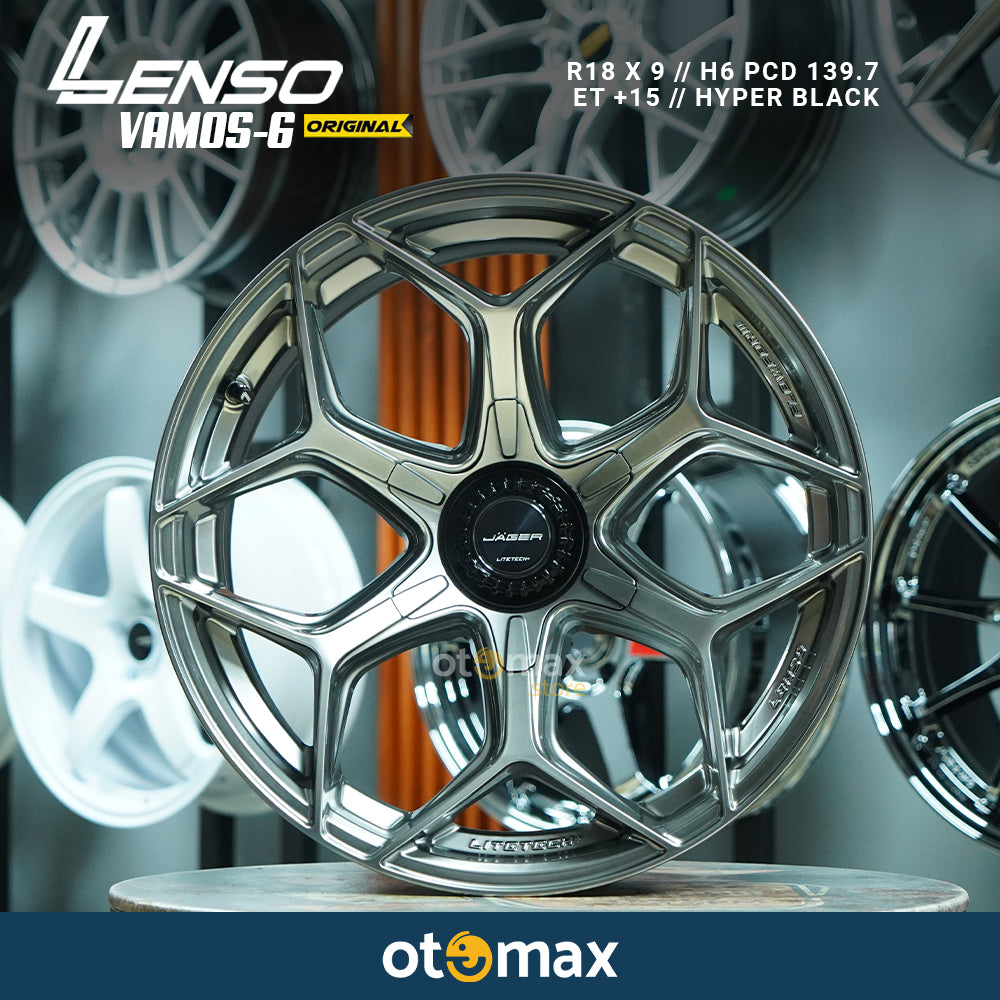 Jual Velg Mobil Lenso Jager Vamos 6 Original Ring 18 Hyper Black Harga Terbaik – Otomax Store ...