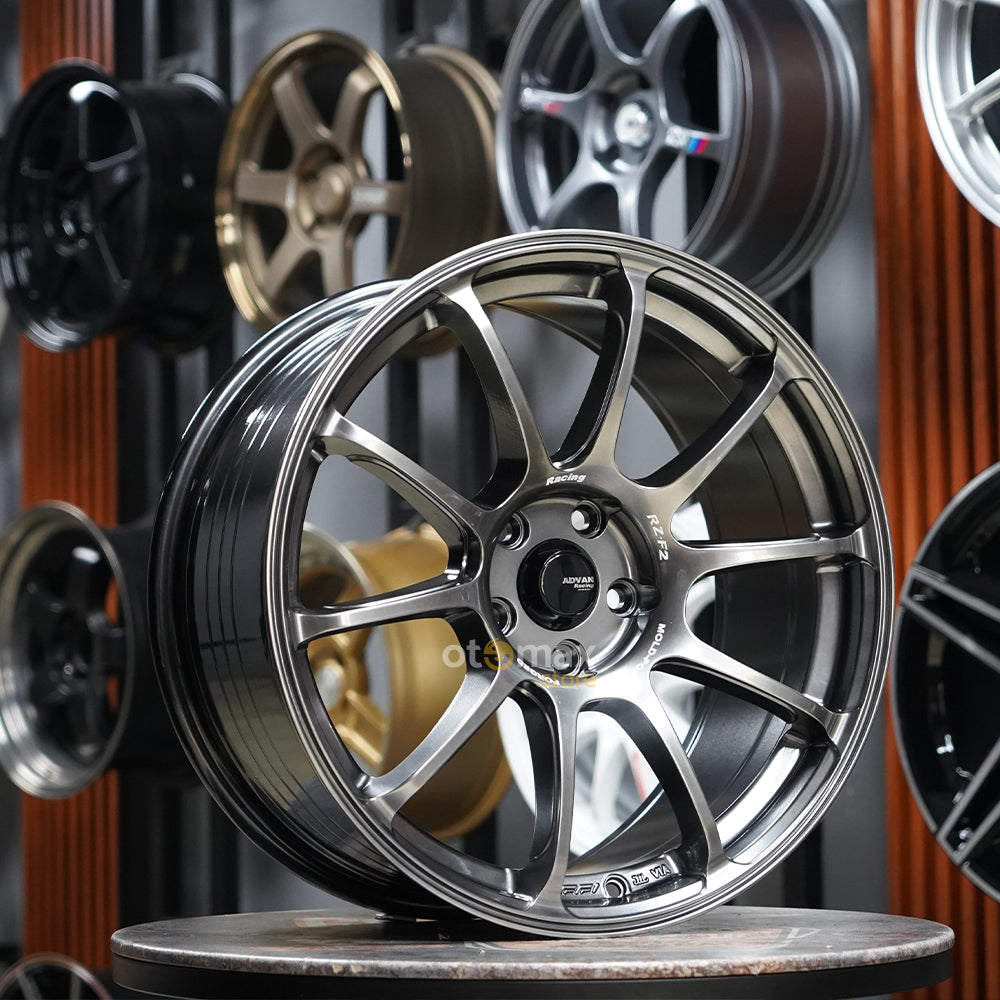 Velg Mobil Advan Racing RZF2 Ring 18 Hyper Black Laser Text – Otomax ...