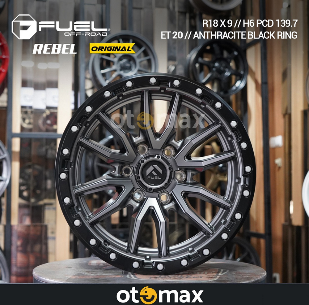 Velg Mobil Fuel Rebel Original Ring 18 20 Anthracite Black Ring ...