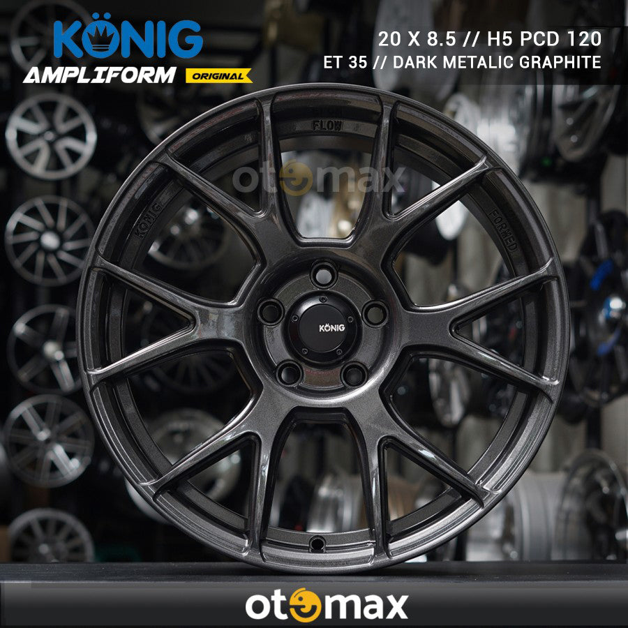 Velg Mobil Konig Ampliform Original Ring 20 Dark Metalic Graphite ...