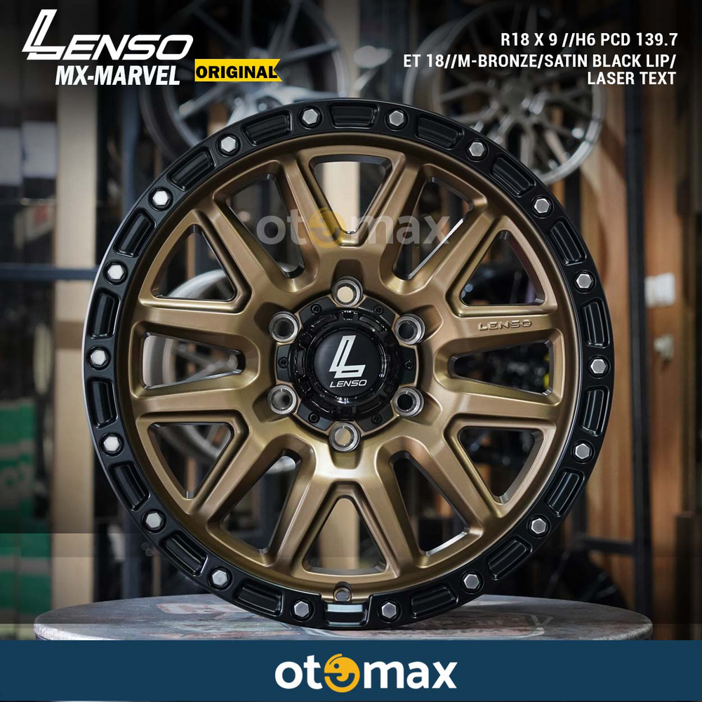 Velg Mobil Lenso MX Marvel Original Ring 18 BZMKW|Otomax Store – Otomax ...