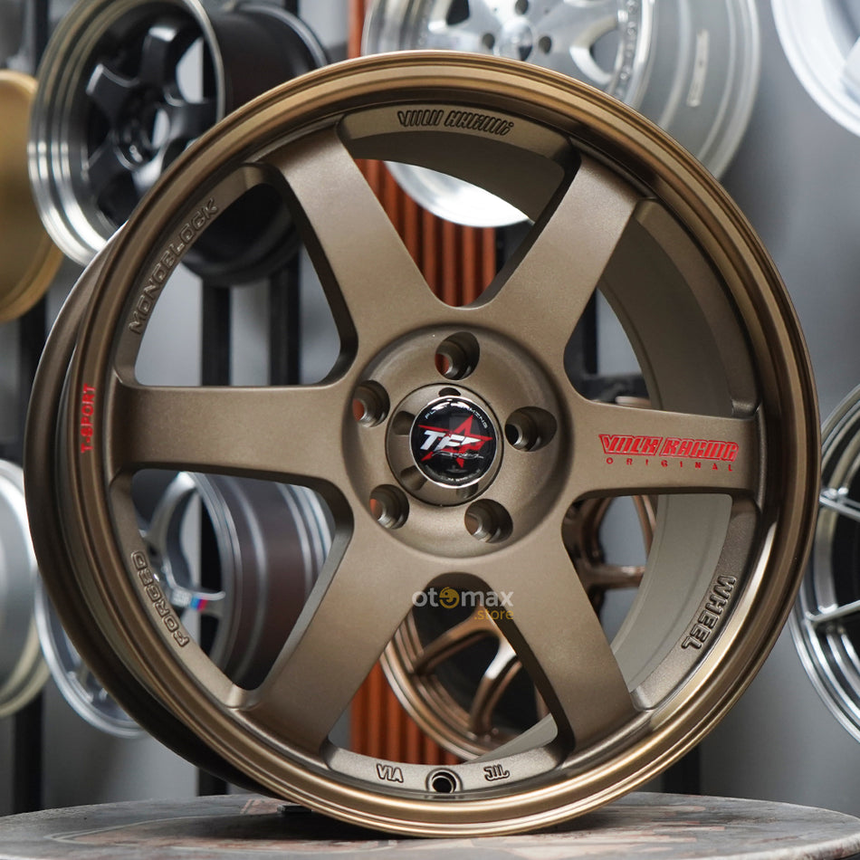 Velg Mobil Rays TE37 - SPORT Ring 18 Bronze+Z+R – Otomax Store : Jual ...