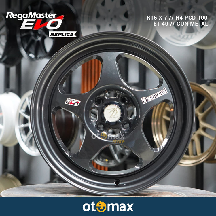 Velg Mobil Regamaster Evo Ring 16 Gunmetal | Otomax Store – Otomax ...