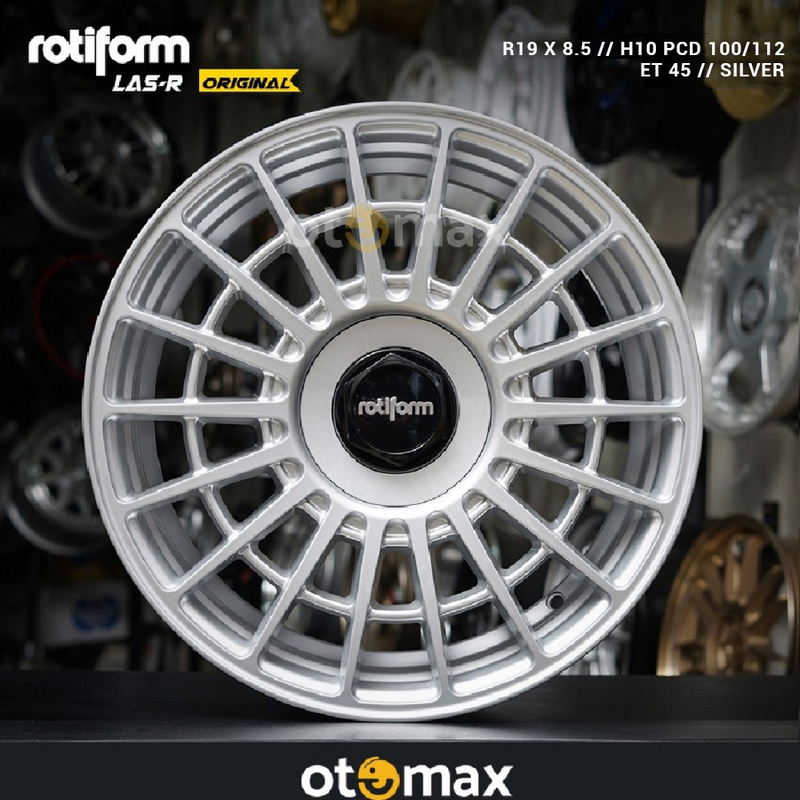 Velg Mobil Rotiform LAS-R Original Ring 19 H10 Silver | Otomax Store ...