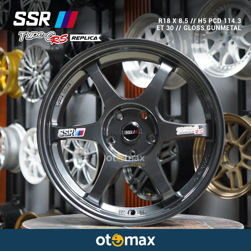 Velg Mobil SSR Type C RS 6015 Ring 18 Gloss Gunmetal | Otomax Store ...