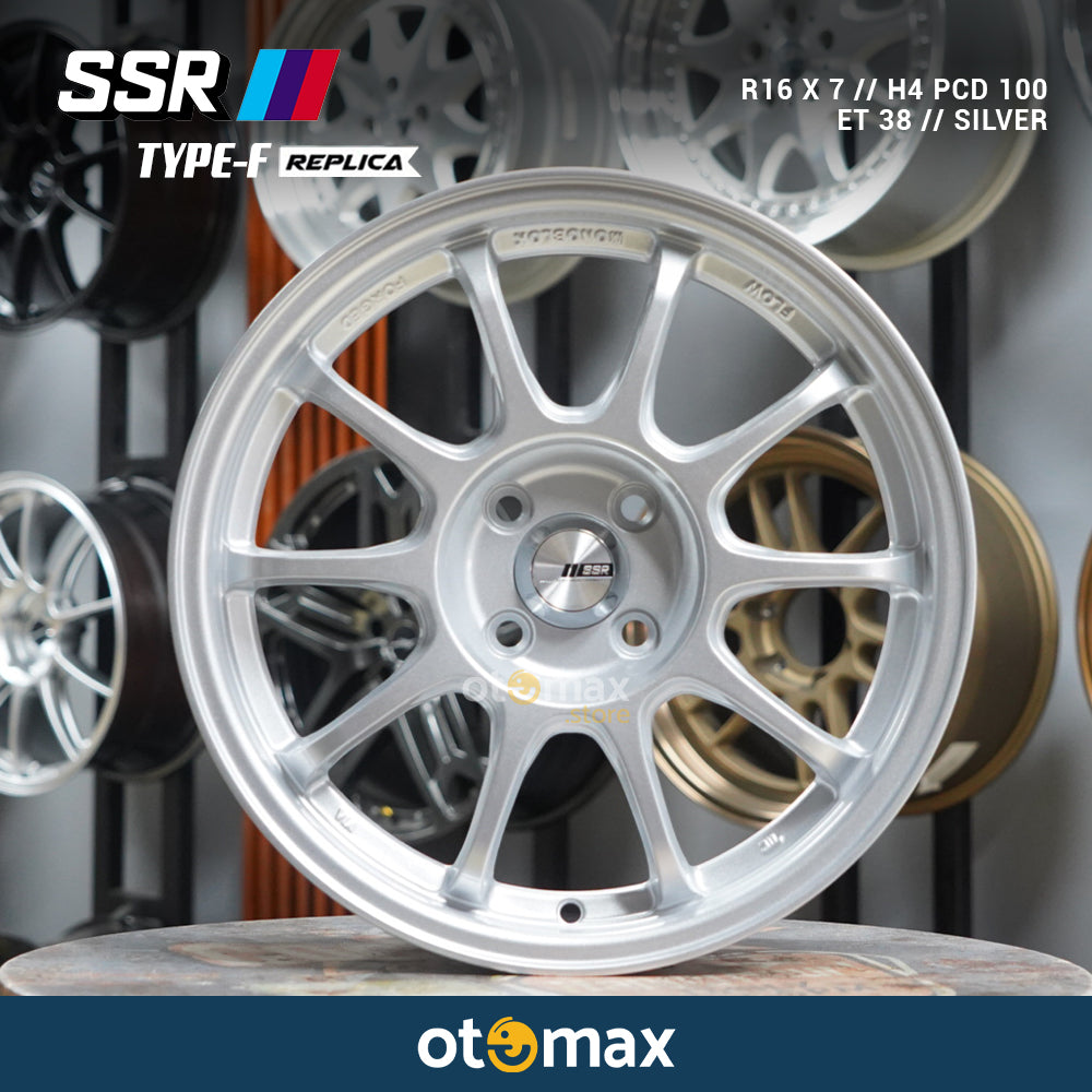 Velg Mobil SSR Type F 0221 Ring 16 Silver | Otomax Store – Otomax Store ...