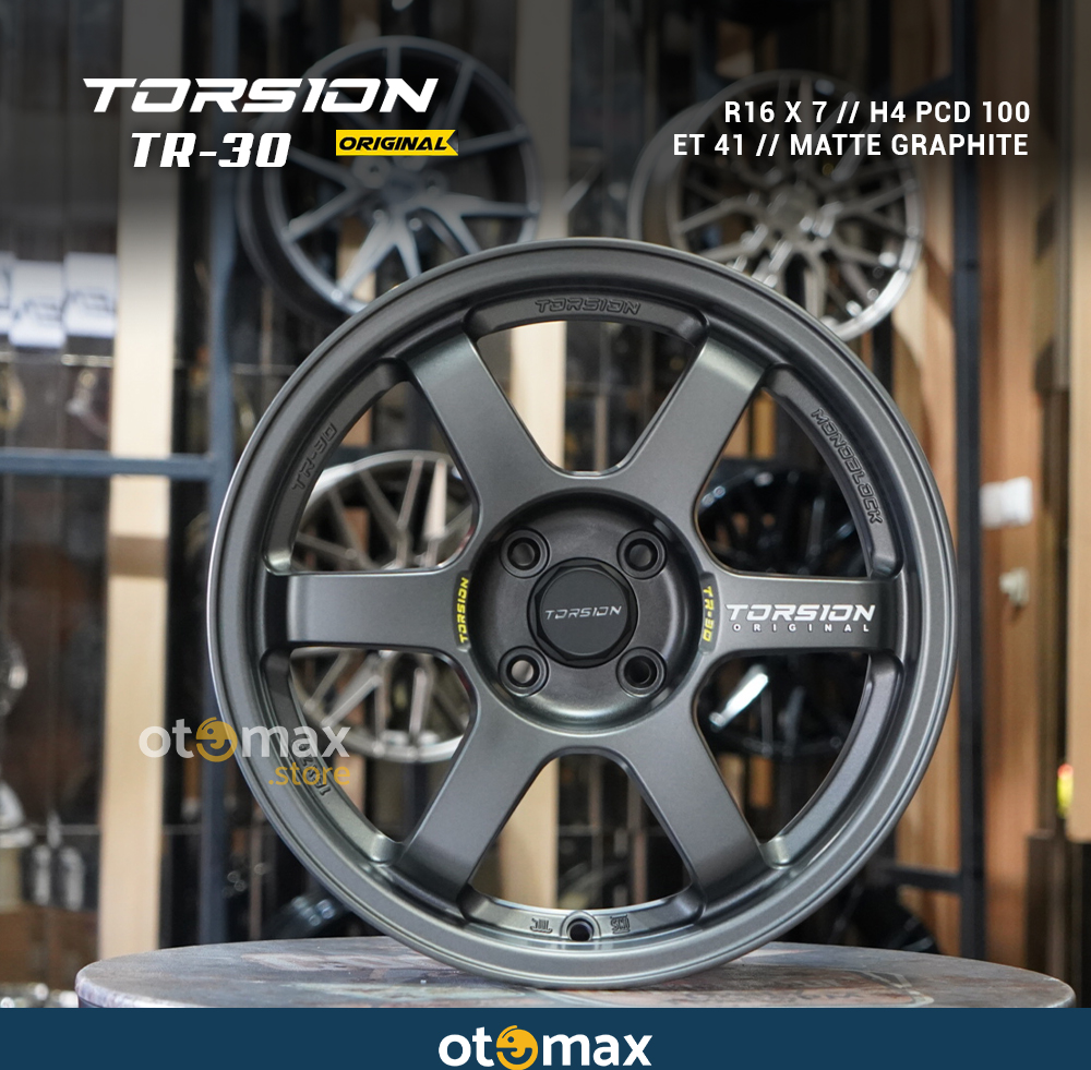 Velg Mobil Torsion TR30 Ring 16 Matte Graphite | Otomax Store – Otomax ...