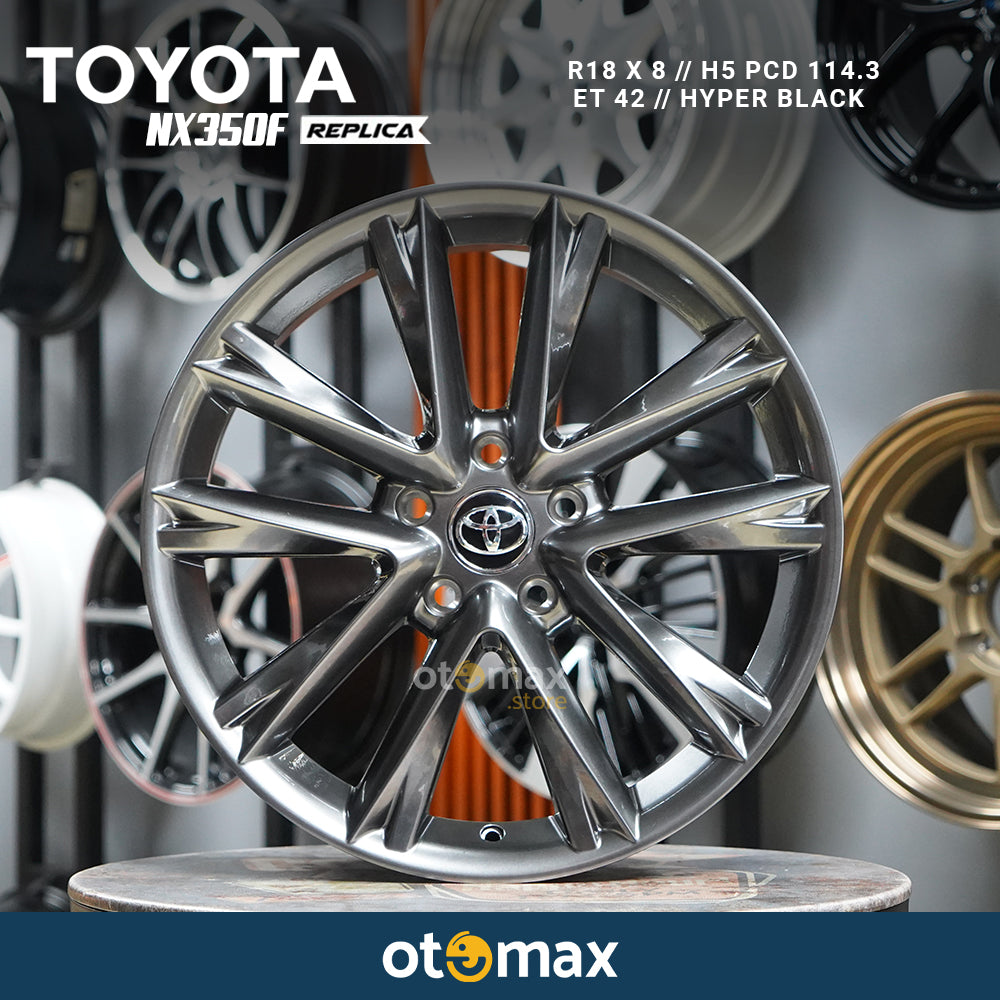 Jual Velg Mobil Toyota NX350F Ring 18 Hyper Black Termurah – Otomax ...