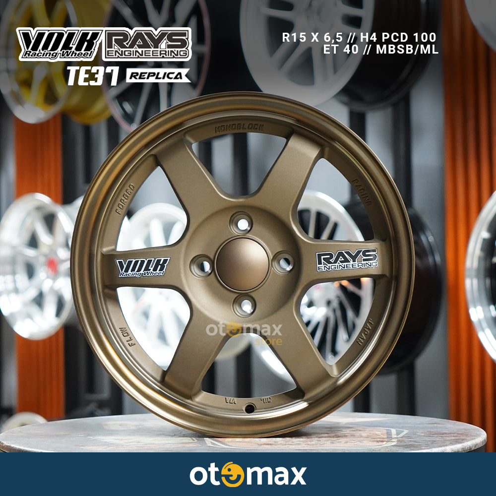 Jual Velg Mobil Volk Rays TE37 Ring 15 MBSB/ML Harga Terbaik – Otomax Store : Jual Velg Mobil ...