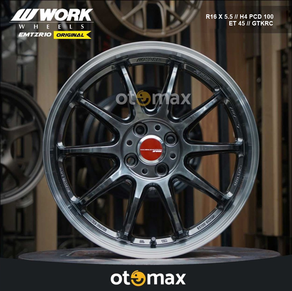 Velg Mobil Work Emotion ZR10 - Finishing Premium & Performa Tinggi ...