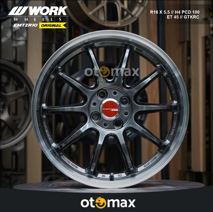 Velg Mobil Work Emotion ZR10 - Finishing Premium & Performa Tinggi ...