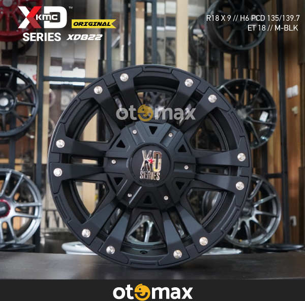 Jual Velg Mobil XD KMC Monster Original Ring 18 Black - Harga Termurah ...