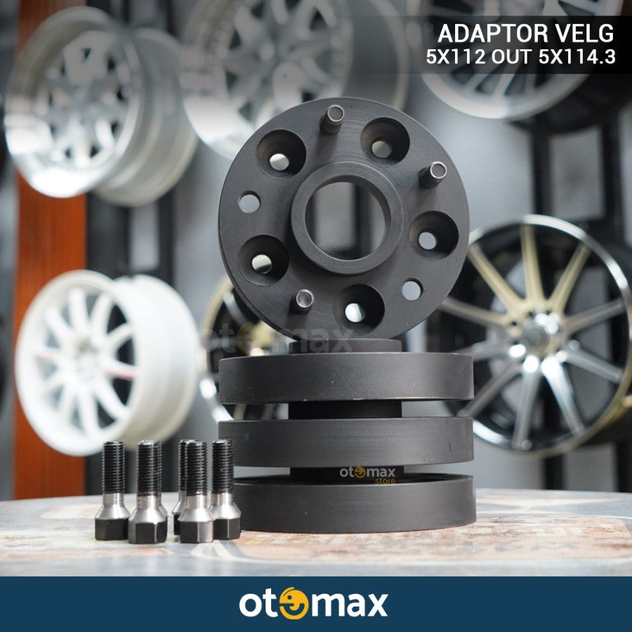 Adaptor Velg Mobil PCD 5x112 ke 5x114.3 | Otomax Store – Otomax Store ...