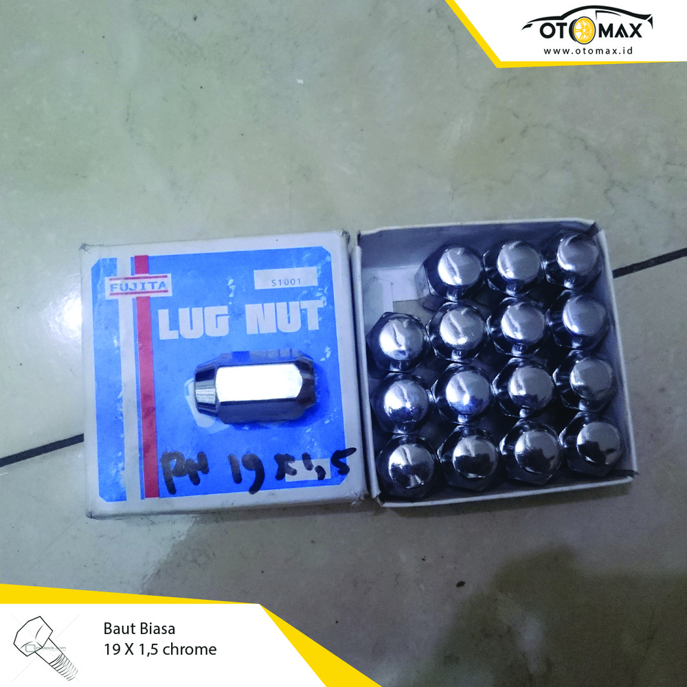 Baut Biasa 19 X 1,5 - Ideal untuk Velg Mobil & Proyek Anda | Baut ...
