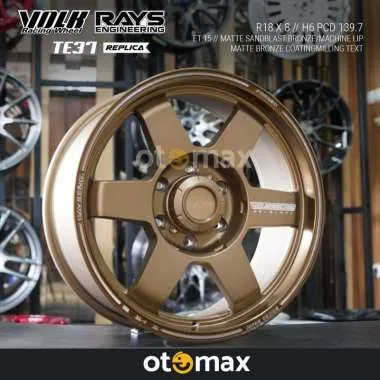 Velg Mobil Volk Rays TE37 Ultra Ring 18 Matt Sandblast Bronze ML /M.Br – Otomax Store : Jual ...