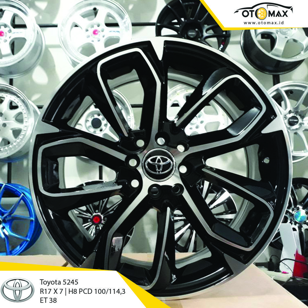 Velg Mobil Toyota 5245 Ring 17 BMF | Otomax Store – Otomax Store : Jual ...