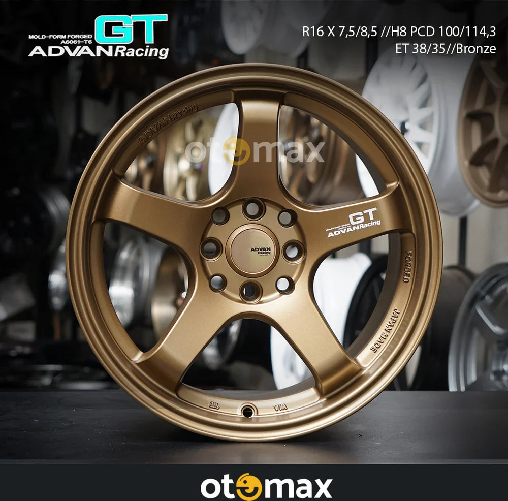 Velg Mobil Advan Racing GT CT1096 Ring 16 Bronze | Otomax Store – Otomax Store : Jual Velg Mobil ...