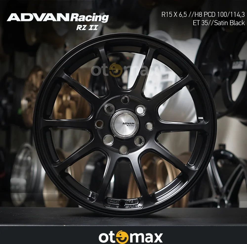 Velg Mobil Advan Racing L851 Ring 15 Satin Black | Otomax Store ...