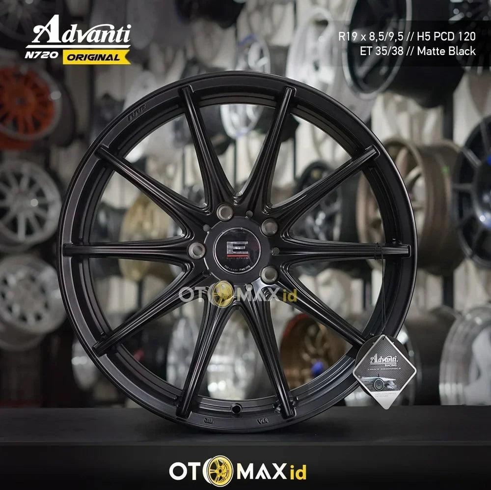Velg Mobil Advanti Original Ring 19 Matte Black | Otomax Store – Otomax ...
