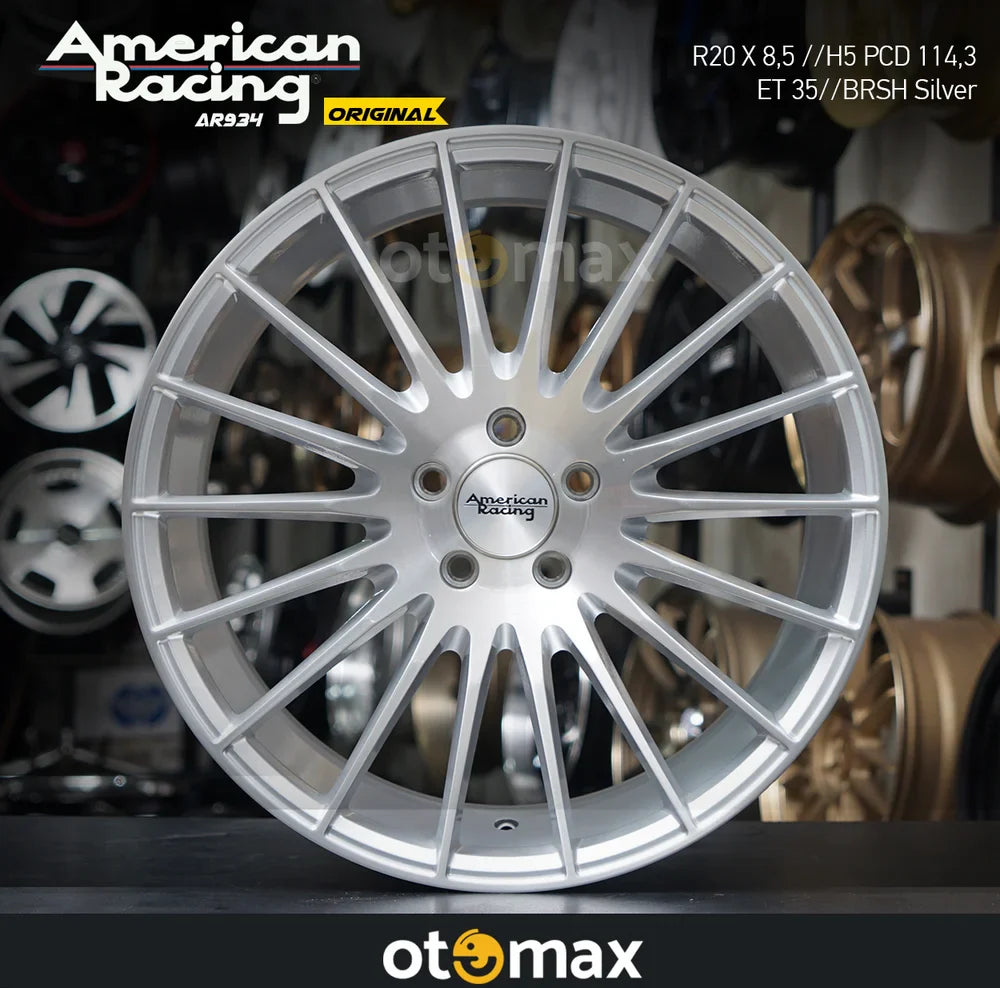 Velg Mobil American Racing AR934 Ring 20 Brushed Silver – Otomax Store ...