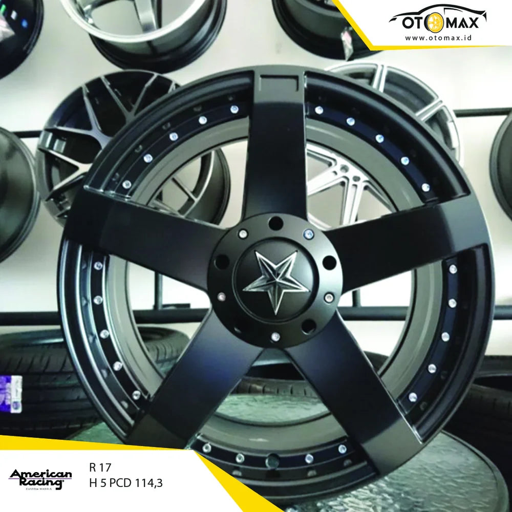 Velg Mobil 17 H5 American Star - Estetika dan Handling Maksimal ...