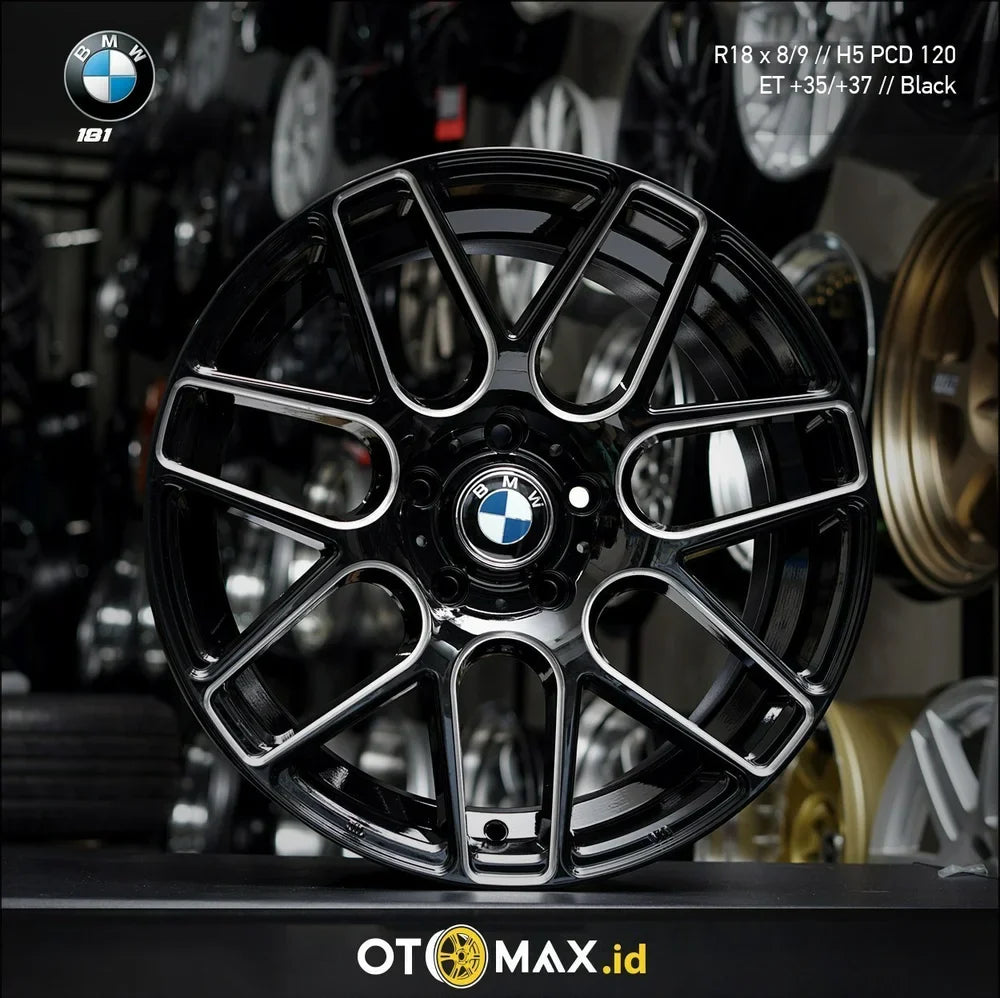 Velg BMW 181 Ring 18 Black: Kualitas, Stabilitas, dan Harga Terbaik ...
