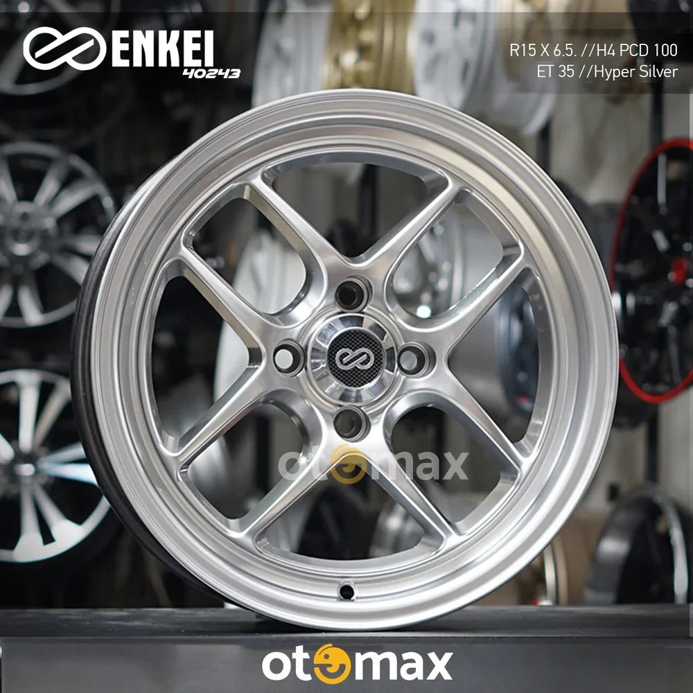 Velg Mobil Hyper Silver Enkei 40243 Ring 15 - Kekuatan dan Desain ...
