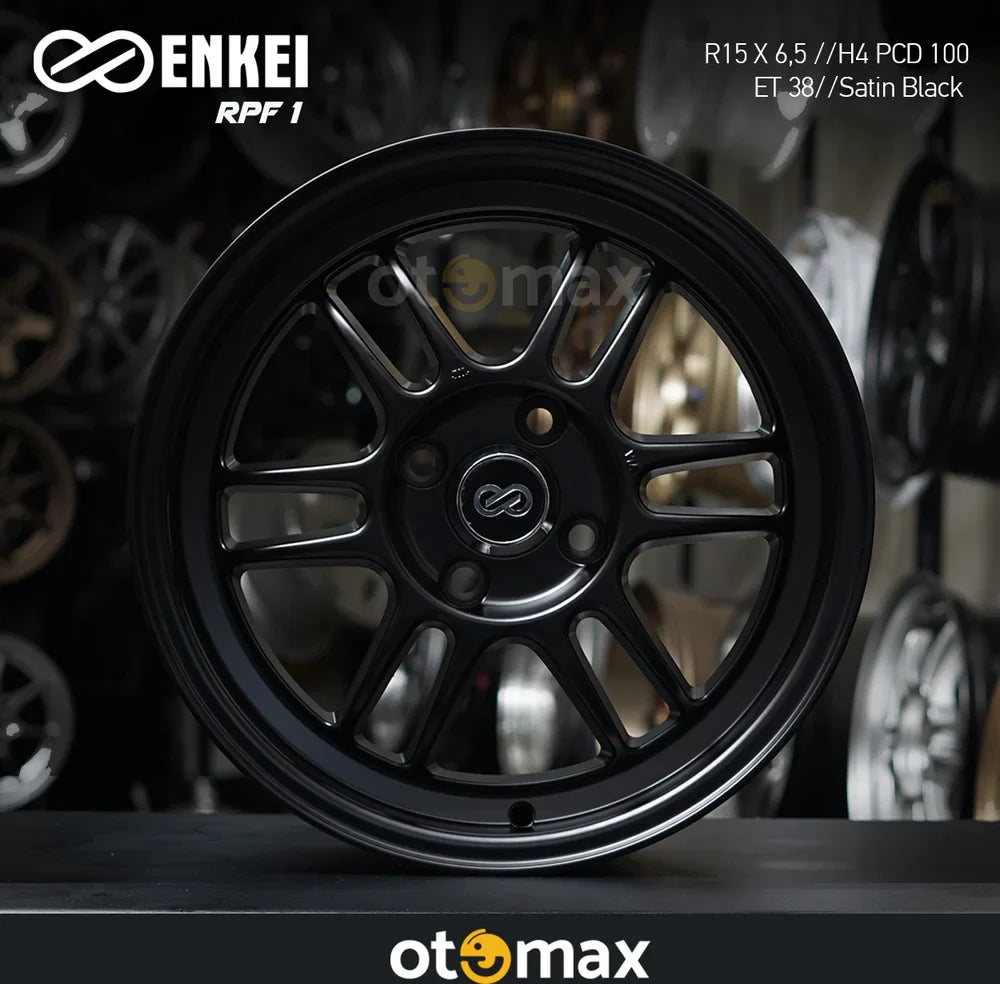 Velg Mobil Enkei RPF1 15" Satin Black - Performansi Terbaik dan Stylish ...
