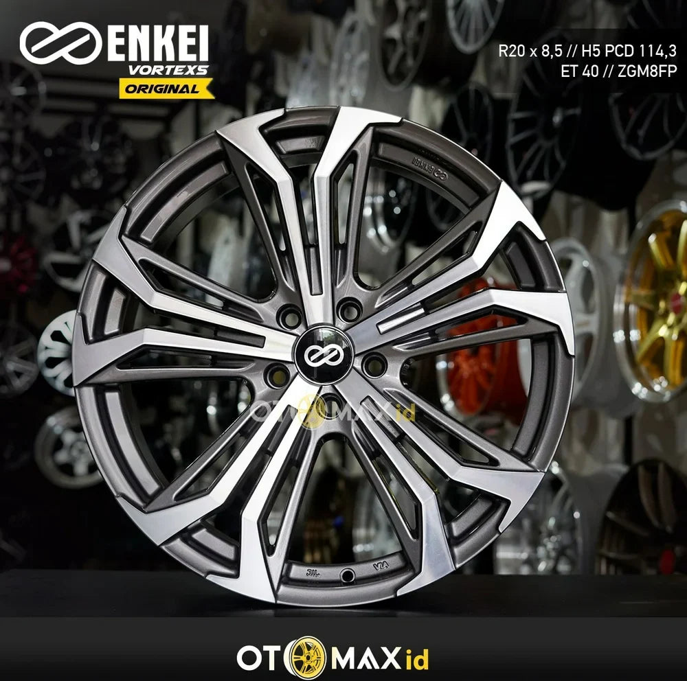 Velg Mobil Enkei Vortex - Desain Racing dengan Harga Terbaik | Enkei – Otomax Store : Jual Velg ...