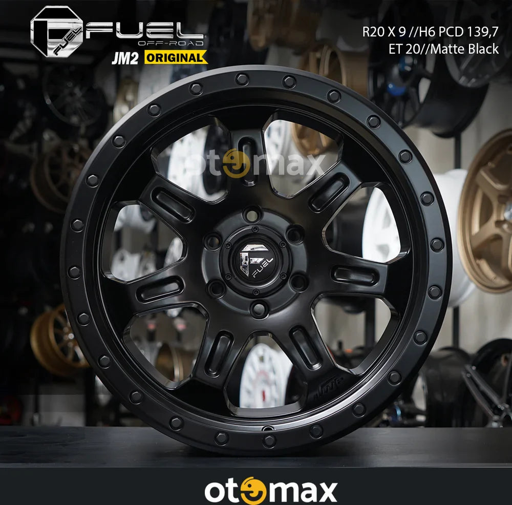 Velg Mobil Fuel JM2 Original Ring 20 Matt Black - Harga Termurah 2024 ...