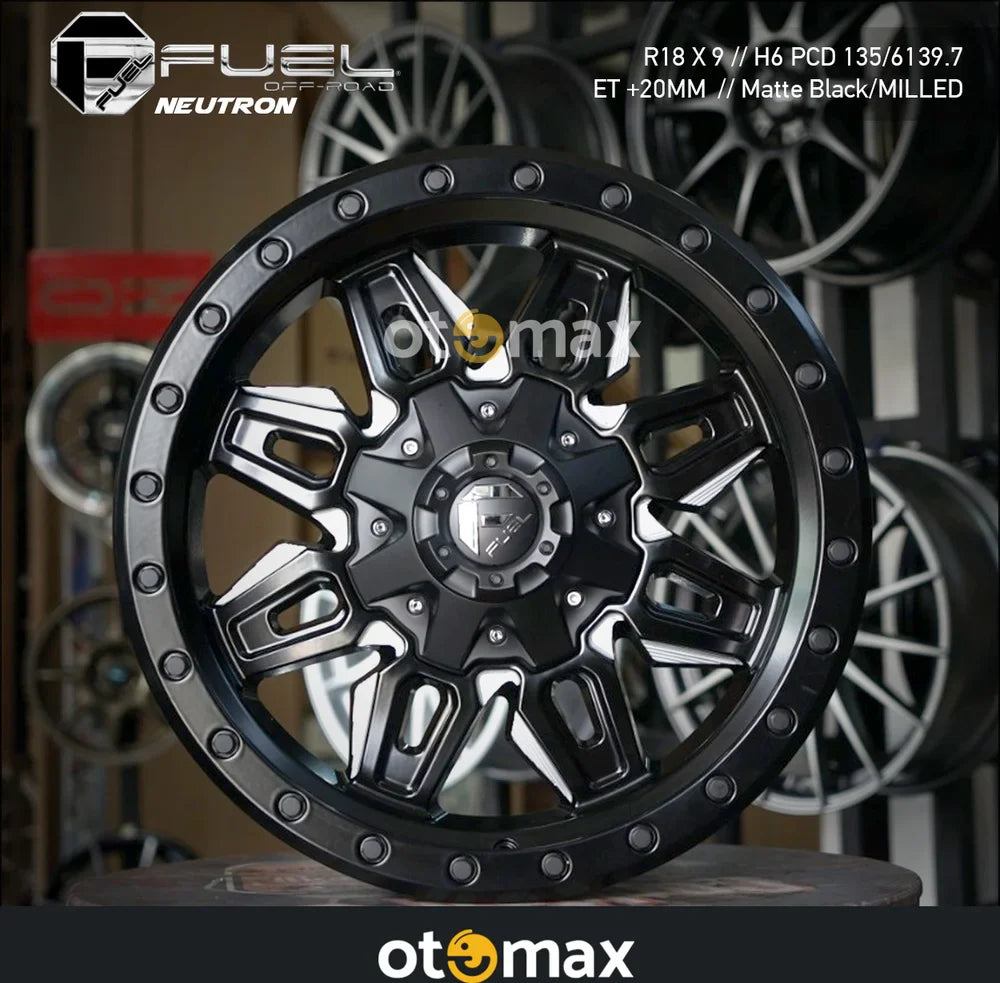 Jual Velg Mobil Fuel Neutron Ring 18 Matt Black - Stock Terbaru 2024 ...
