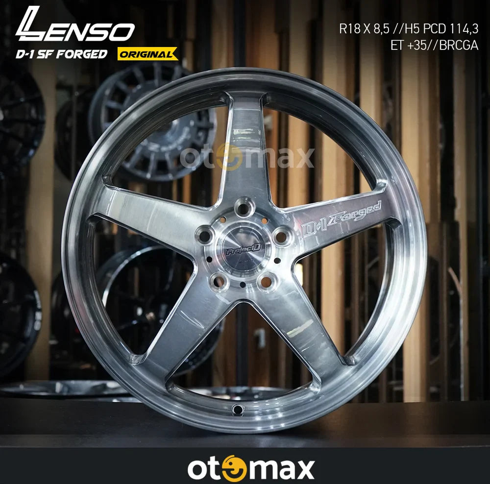 Velg Mobil Lenso D 1 SF Forged Original Ring 18 BRCGA|Otomax Store ...