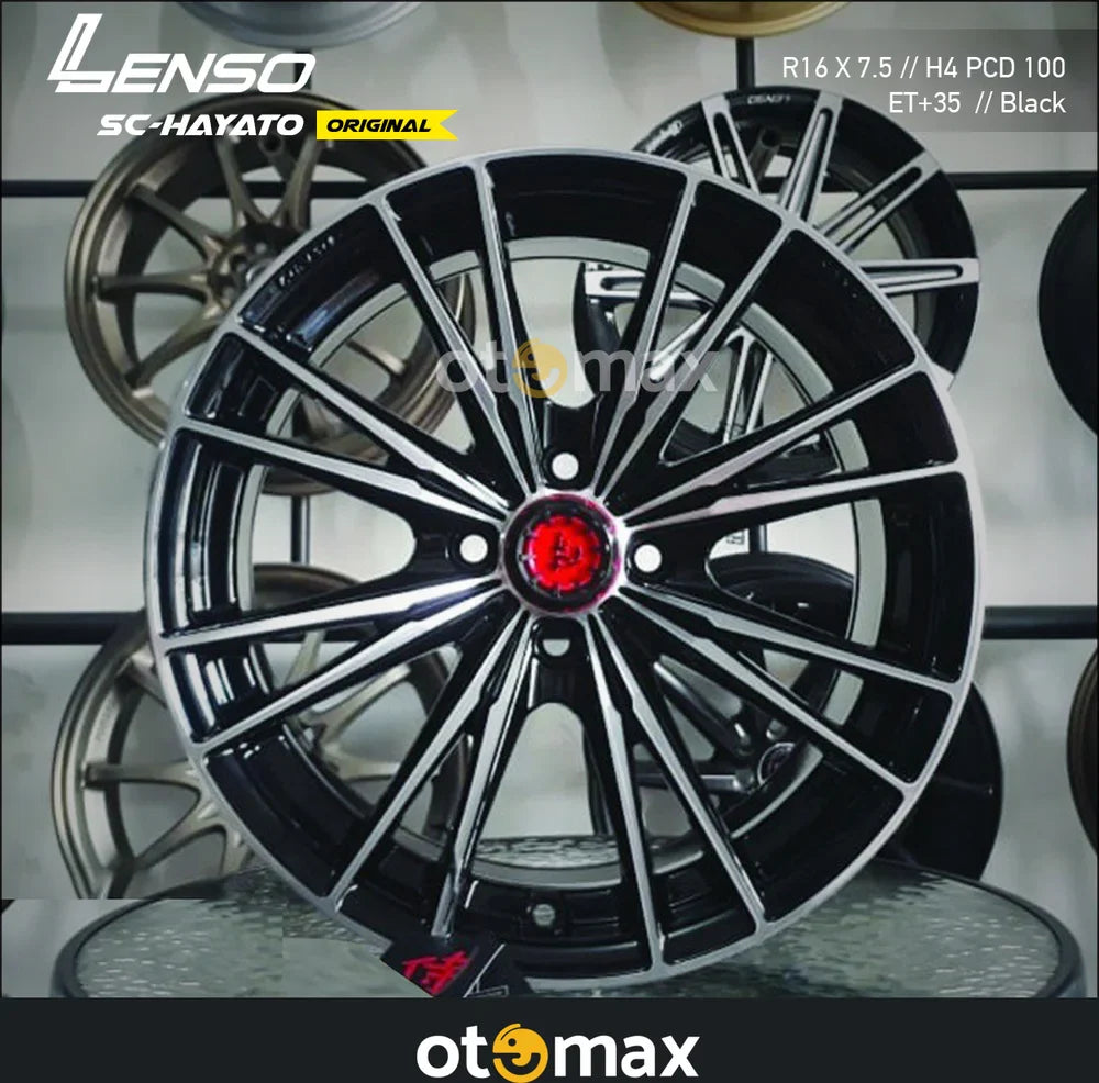 Velg Mobil Lenso SC Hayato Ring 16 Black|Otomax Store – Otomax Store ...