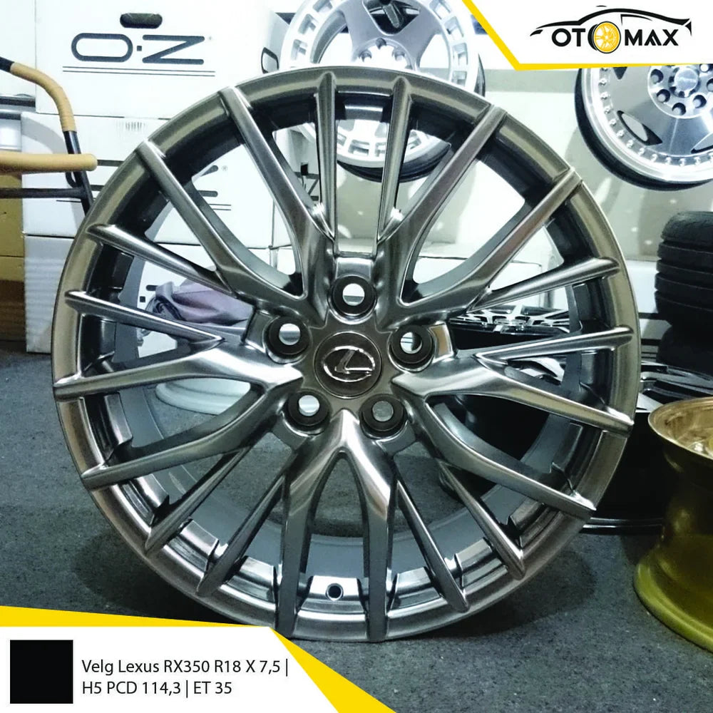 Upgrade Kendaraan Anda dengan Velg Mobil Lexus RX350 Ring 18 Hyper ...