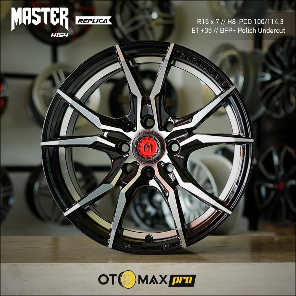 Velg Mobil Master H154 Ring 15 BFP Polish Undercut – Otomax Store ...