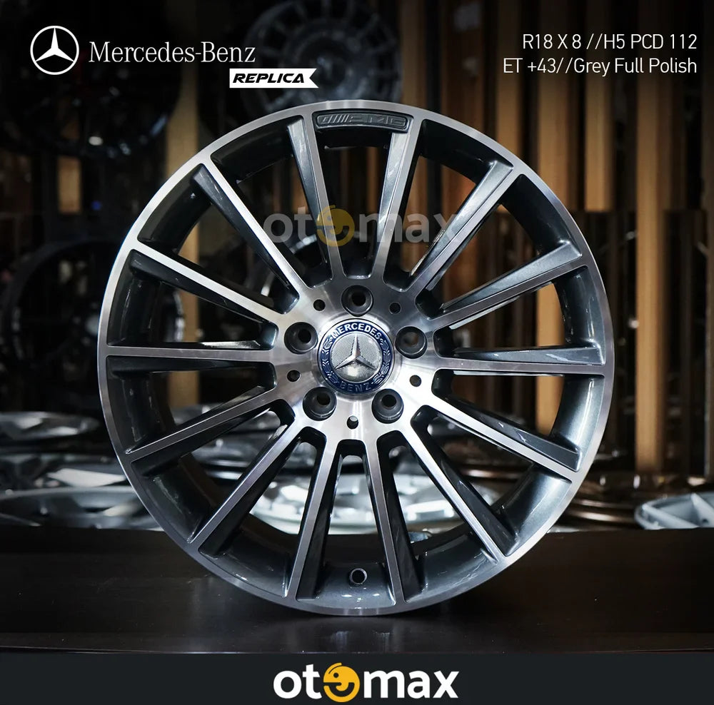 Velg Mobil Mercedes-Benz 18 Inci Grey - Desain Modern & Performa Unggul ...