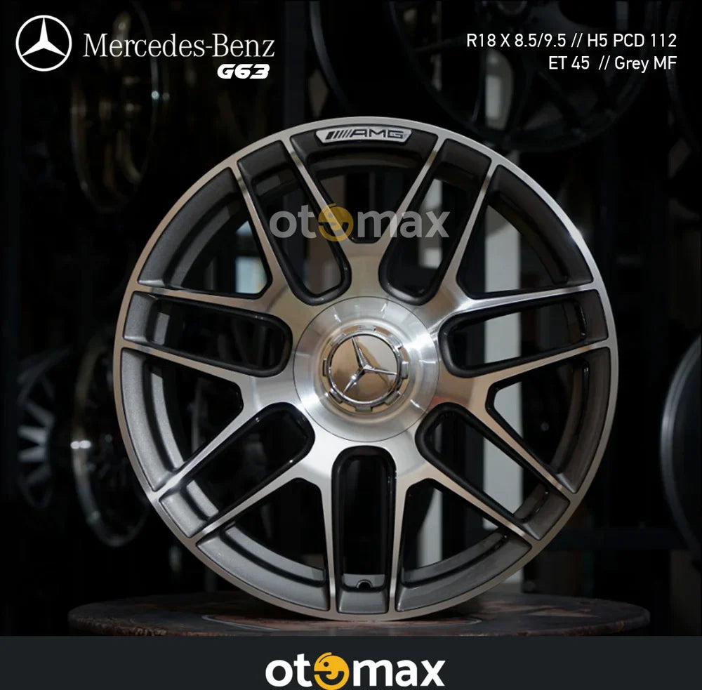 Upgrade Kendaraan Anda dengan Velg Mobil Mercedes-Benz G63 Ring 18 Grey ...