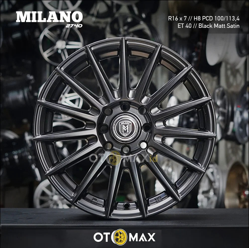 Velg Mobil Ring 16 Milano 2740 - Estetika Modern, Performa Maksimal ...