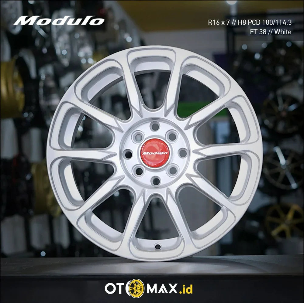 Velg Mobil Modulo 16 Inch Putih - Desain OEM untuk Mobil Honda – Otomax ...