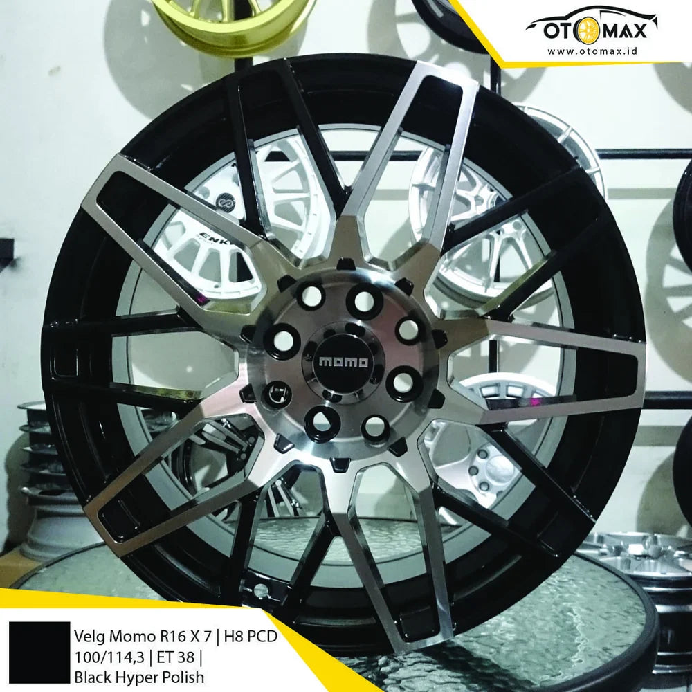 Velg Mobil Sporty Momo 1168A Ring 16 BHP - Upgrade Penampilan Kendaraan ...