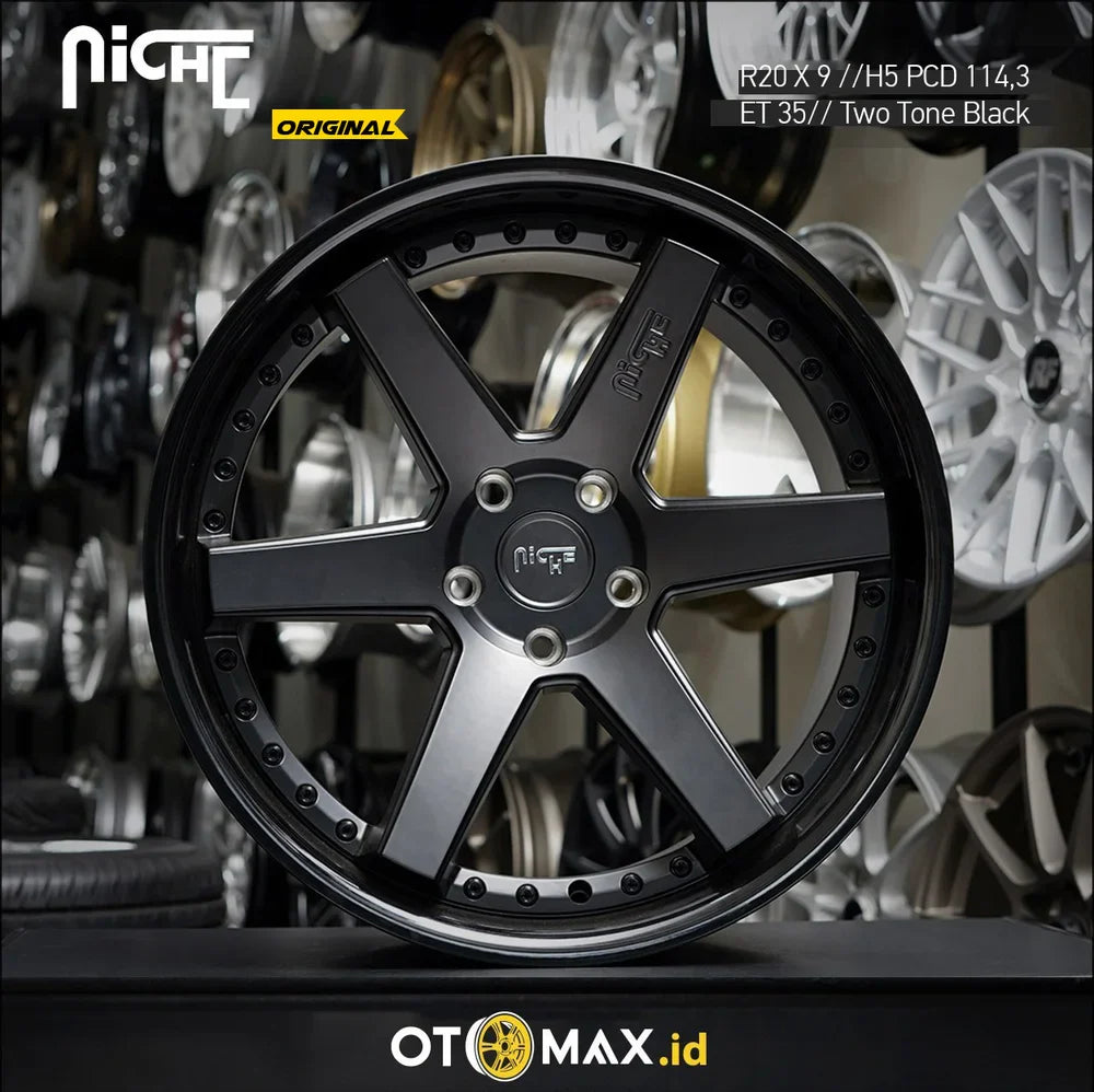 Velg Mobil Niche Altair Ring 20 Two Tone Black | Otomax Store – Otomax ...
