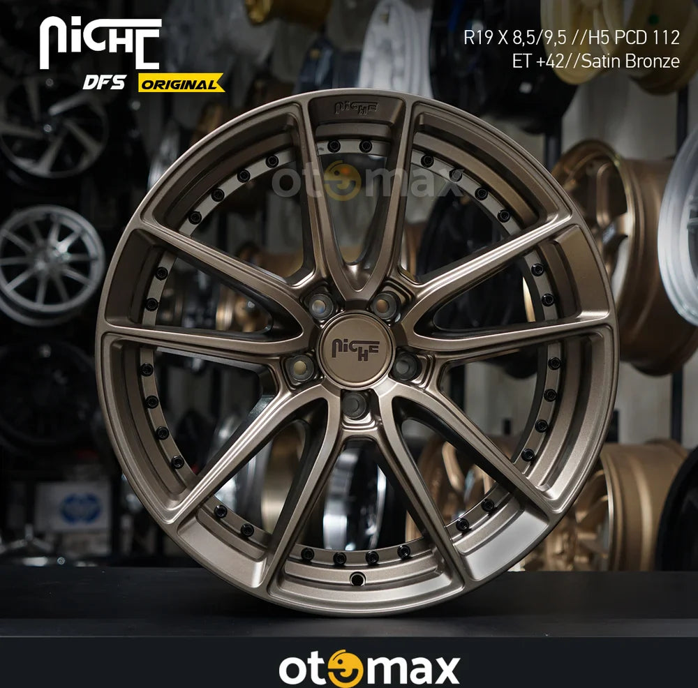 Velg Mobil Niche DFS Original Ring 19 Satin Bronze | Otomax Store ...