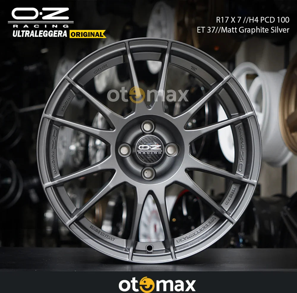 Velg Mobil Oz Original Ultraleggera Ring 17 Matt Graphite Silver ...