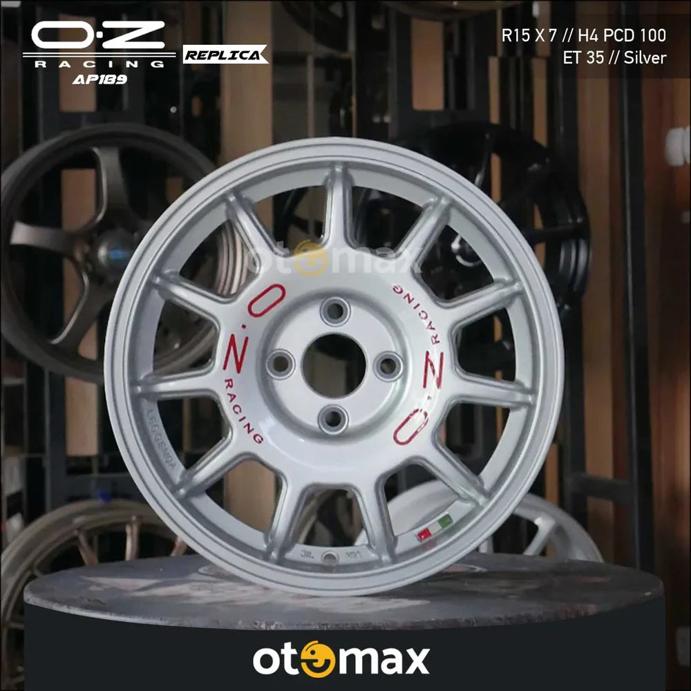Velg Mobil Oz Racing AP189 Ring 15 Silver | Otomax Store – Otomax Store ...