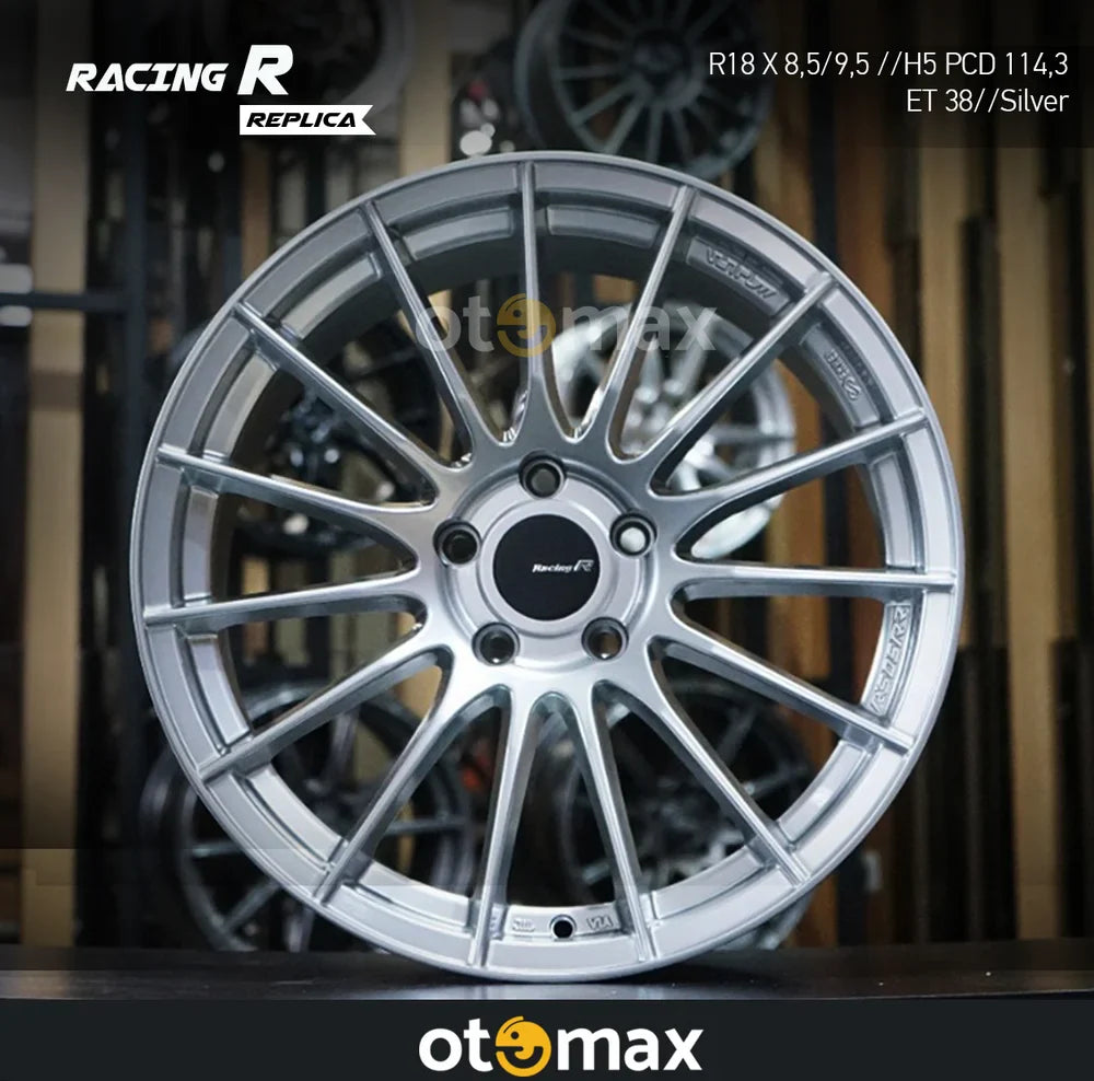 Velg Mobil Racing R RS05 Ring 18 Silver - Desain Modern & Berkualitas ...