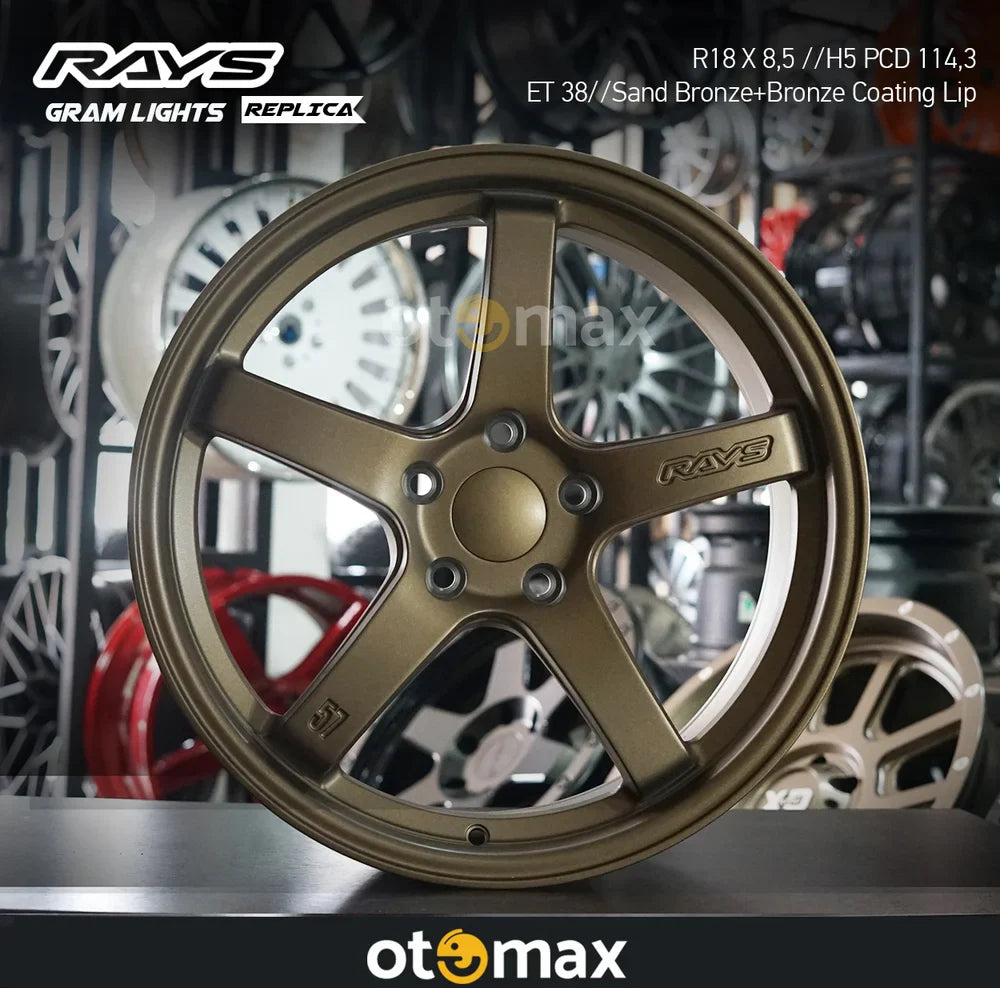 Tingkatkan Performa & Tampilan Mobil Anda dengan Velg Rays Gram Lights 18 – Otomax Store : Jual ...