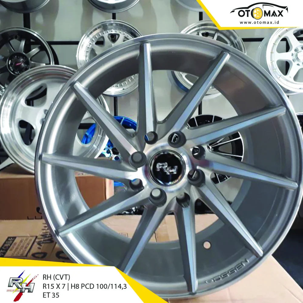Velg Mobil RH CVT Ring 15 Silver - Desain Stylish untuk Kendaraan Anda ...